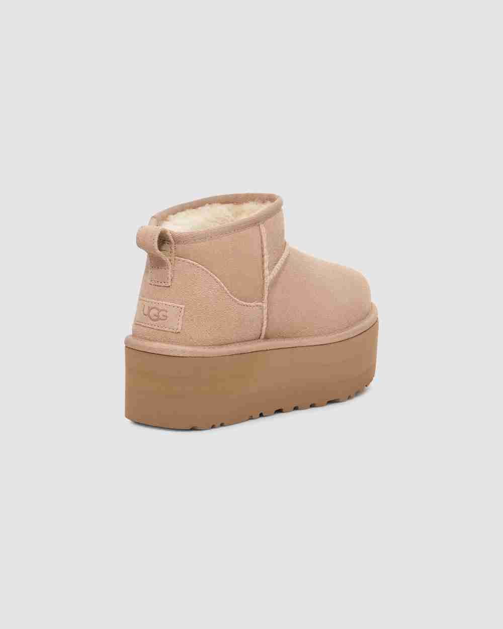 Classic Ultra Mini Platform Sand | UGG