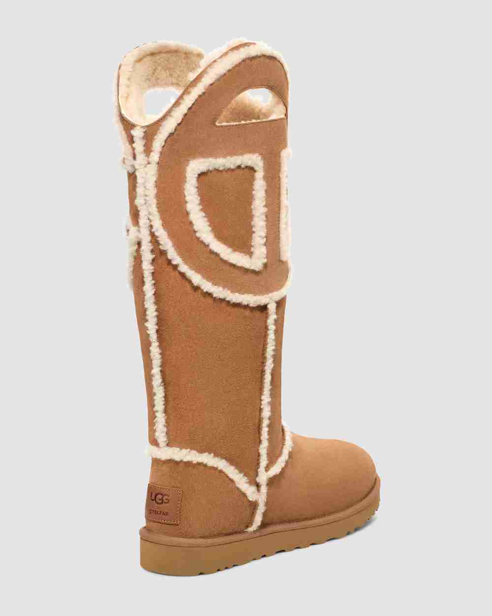All Gender UGG X TELFAR Logo Tall Boot Chestnut | UGG